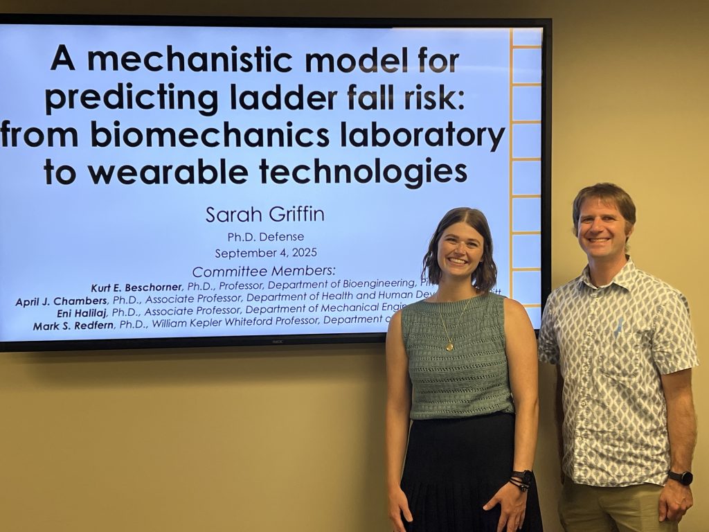 Sarah Griffin: Successful Defense - Human Movement & Balance Laboratory